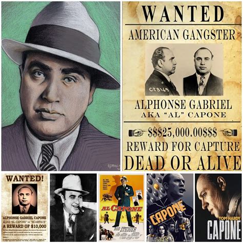 Al Capone Wanted Poster