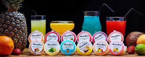 Homebarufa Homebarufa Замороженные основы для приготовления коктейлей из натурального пюре