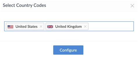 Set Country Code Options For Phone Field Manageengine Appcreator Help