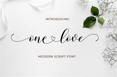 Wedding Font Font With Hearts Long Tail Font Swirly Font Etsy
