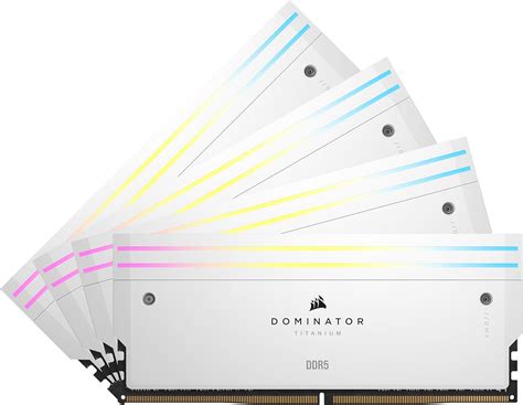 Corsair Dominator Titanium Rgb Ddr5 Ram 64 Gb 4 X 16 Gb Ddr5 6000 Mhz