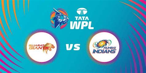 Preview 3rd Match Gujarat Giants Vs Mumbai Indians Rwpl