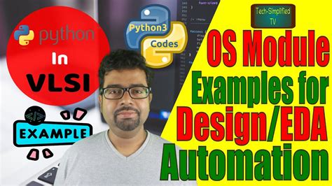 Design Automation For Vlsi Through Python Code Examples Using Os Module