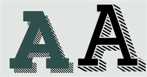 Css Only Striped Text Shadow Effect Stack Overflow