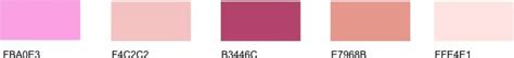 Shades Of Pink Longest List Of Pink Shades With HEX And RGB Codes Drawing Blog
