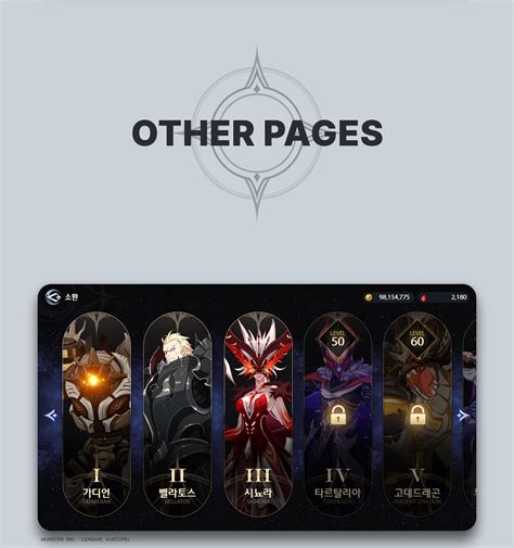 Casual Mmorpg Ui Design Portfolio Behance