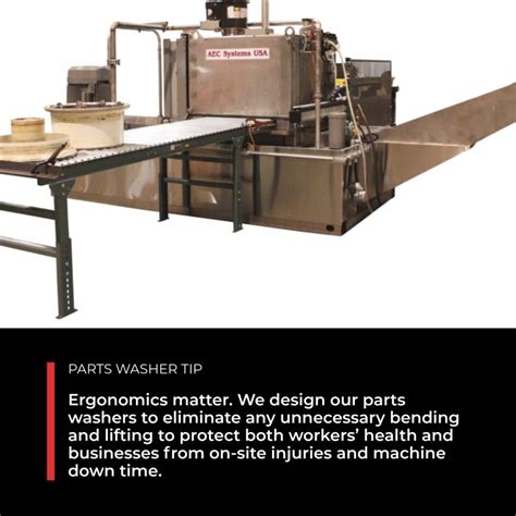 Aec Systems Llc On Linkedin Ergonomics Partswasher