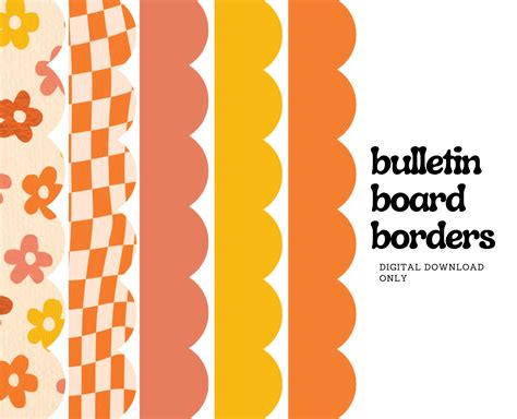 Printable Bulletin Board Borders Printable Templates Online By Paul