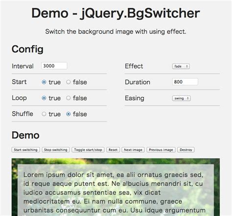 Js 背景画像にスライドやフェードの動きを付与できるプラグインjquerybgswitcher Webデザインのtipsまとめサイト「ウェブネタチョ」