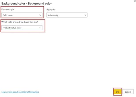 Power Bi Conditional Formatting Based On Text Sharepoint And Microsoft