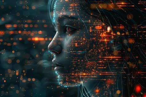 Premium Photo Abstract Ai Learning Technology Big Data Learning