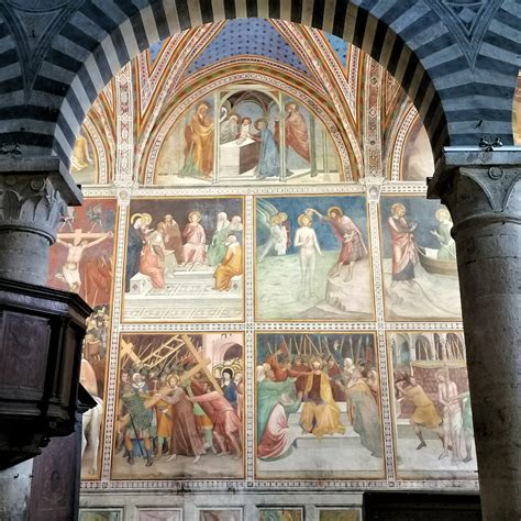 San Gimignano Duomo Wizyta W KoŚciele