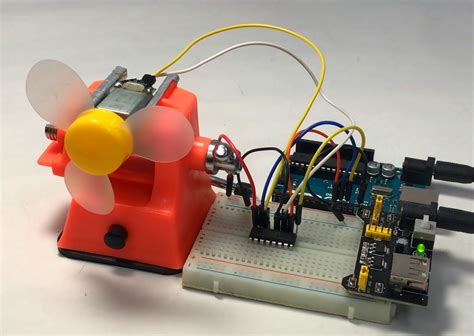 【arduino】 Dcモータを動かす ② えむ笑会