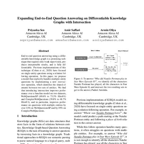 expanding end to end question answering on differentiable knowledge