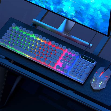 Vuygyu Corded Keyboard Keys U See Large Print Keyboard Wireless 10 Key