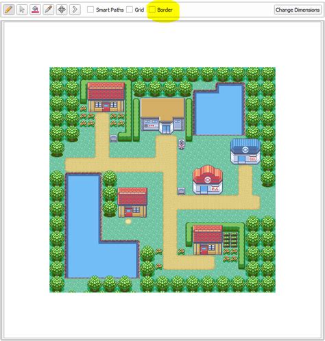 Editing Map Tiles — Porymap Documentation