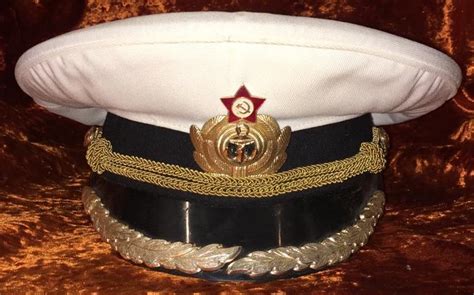 Фуражка парадная офицера ВМФ Антикварный магазин Славная Эпоха