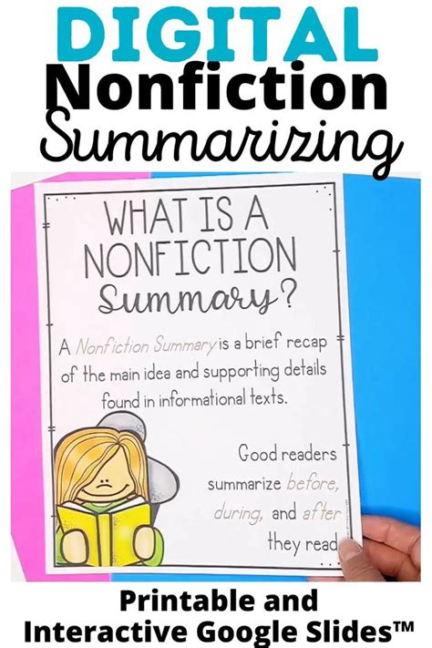 Summarizing Nonfiction Text Summary Writing Task Cards Rd Th Grade Video Video