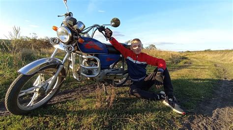 ШКОЛЬНИКУ КУПИЛИ МОПЕД АЛЬФА В 12 ЛЕТ - YouTube