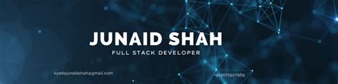 Full Stack Developer Junaid Sami
