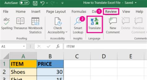 Excel Translate Function Simplifying Language Conversion