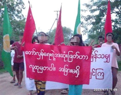 Khit Thit Media On Twitter မြိုင်မြို့နယ် သပိတ် စစ် ကြောင်းက စစ်အာဏာရှင် တော်လှန်ရေး ချီတက