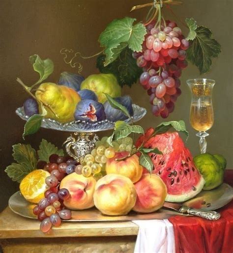 Pin By Cristian Ruiz De Villegas On Arte Pintura Fruit Painting