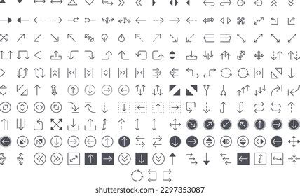 Multiple Arrow Illustrations Web Ui Maps Stock Vector Royalty Free 2297353087 Shutterstock