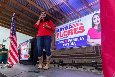 National Gop Recruiting Mayra Flores Ousted From Her South Texas Seat To Run Again For Congress