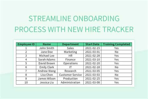 Enhance Onboarding Efficiency With A Modern Employee Tool Excel Template Free Download Pikbest