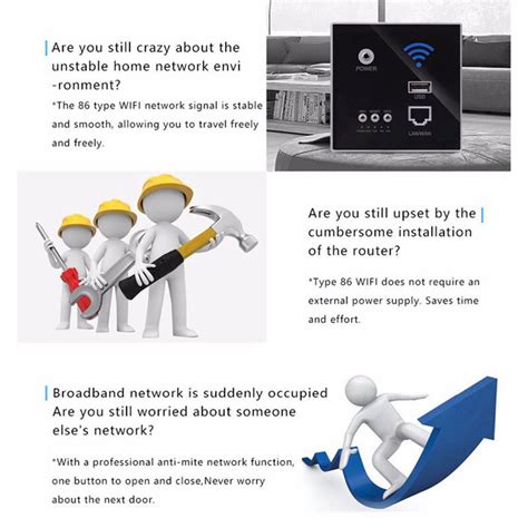 300mbps Wall Router 110v 220v Power Ap Relay Smart Grandado