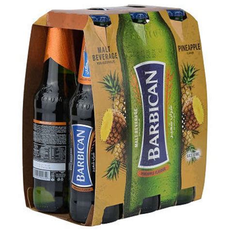 Farzana Buy Barbican Pineapple Flavor Non Alcoholic Malt Beverage Drink 6 X 300ml Online At