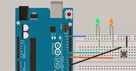 Gömülü Mühendis Blog Sayfası Arduino Buton ile Çıkışları Değiştirme