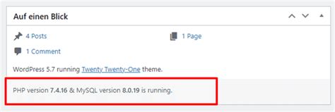 Einfache Anleitung WordPress PHP Version Aktualisieren 2025