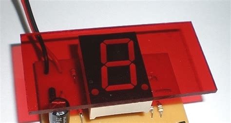7 Segment Display Filter Foil R Askelectronics