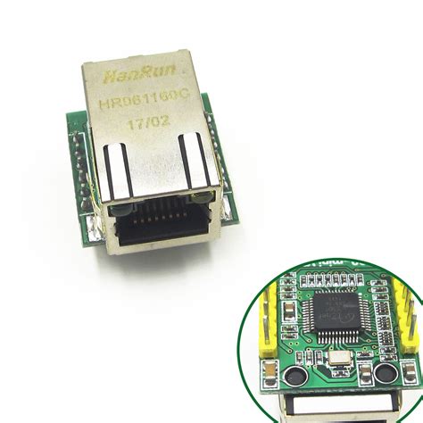 Usr Es1 Enc28j60 W5500 Chip Spi To Lan Ethernet Converter Tcpip