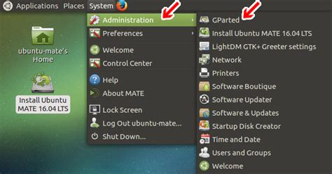 Ubuntu Mate 16 04 インストール（uefi） その1 Uefiのpcにubuntu Mate 16 04をインストールする（ライブメディアから起動 〜 インストールの種類の