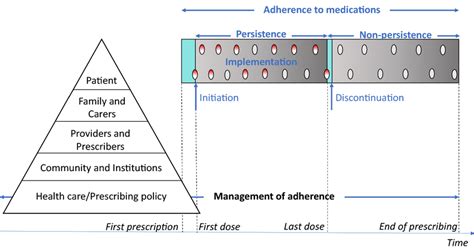 An Illustration Of The Adherence To Medications Process And The Download Scientific Diagram