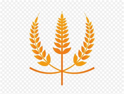 矢量三杆金色简约麦穗交叉造型PNG图片素材下载 图片编号qzepmmly 免抠素材网