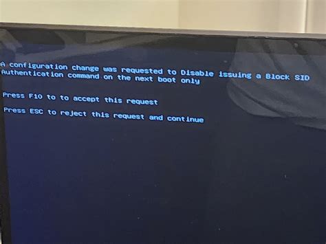Solved Persistent Post Screen Message Disable Issuing A Block Sid Hp
