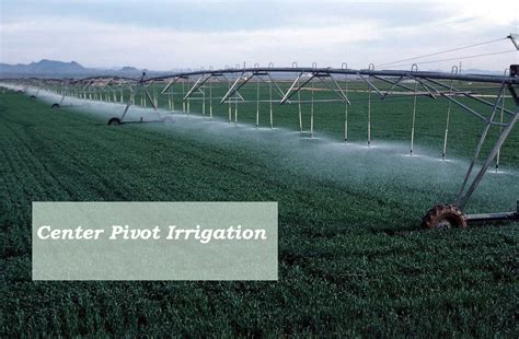 Center Pivot Irrigation System Agriculture Technology And Business Market