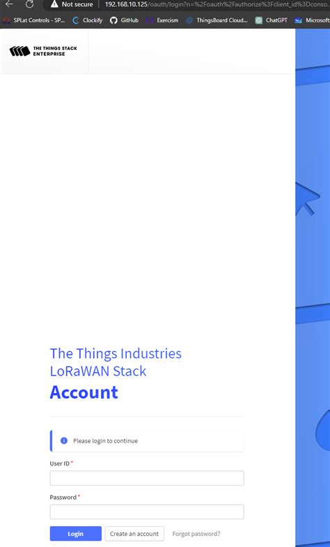 Local Tts Instance Hangs After Credentials Page The Things Stack V3 The Things Network