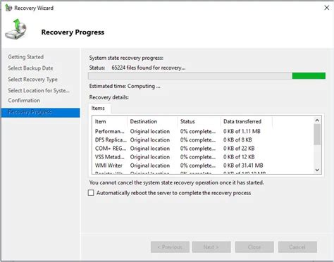 How To Restore Active Directory Full Restore And System State Active