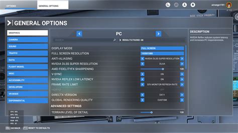 Unusual Problem Anti Aliasing Install Performance And Graphics Microsoft Flight Simulator