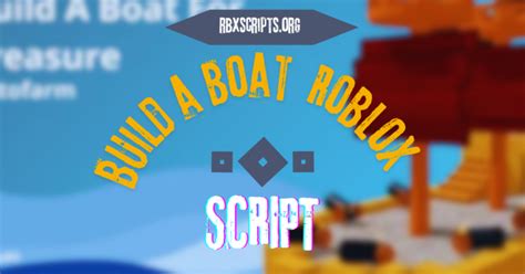 build a boat script for roblox rbx scripts