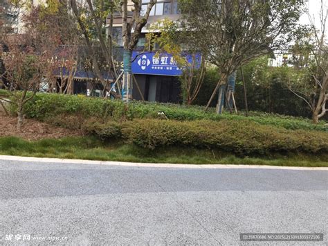 户外蓝色标识牌景观摄影图自然风景自然景观摄影图库昵图网