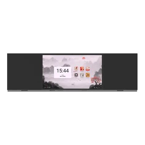 classroom blackboard 75 inch with frame push pull smart blackboard with