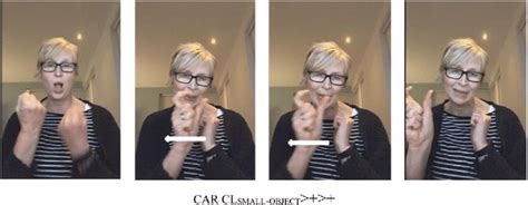 Zero Marked C Noun Car Followed By A Classifier Indicating A Small