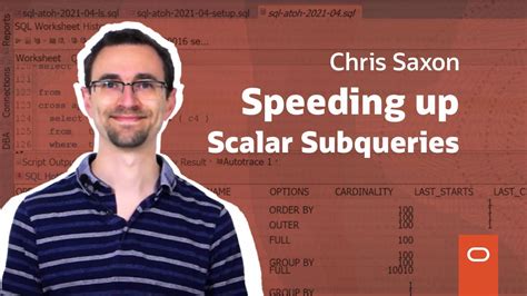 Speeding Up Scalar Subqueries Youtube