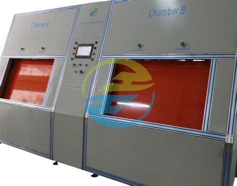 2 Stations Two Chamber Vacuum Helium Leak Detection Equipment Leak Testing Equipment